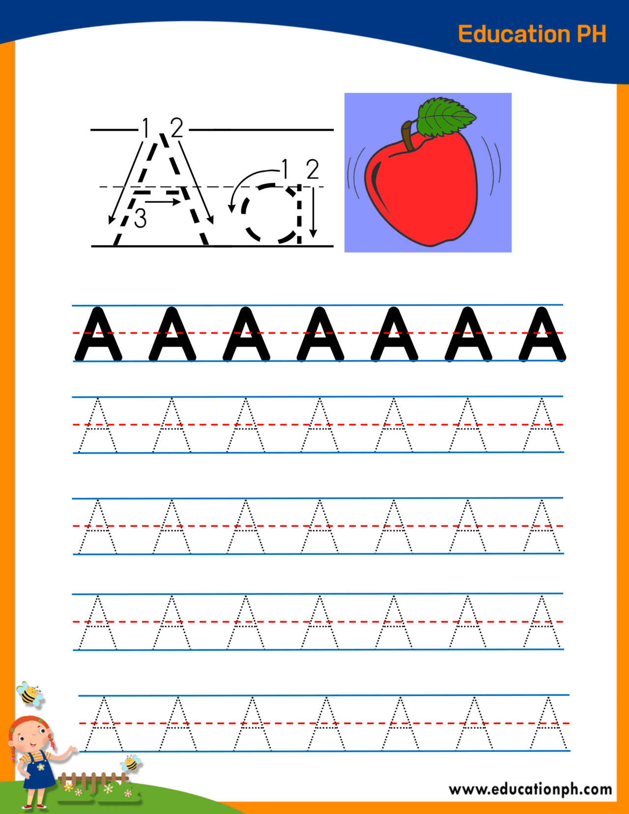 Kindergarten Alphabet Worksheets To Print Abc Worksheets Alphabet 